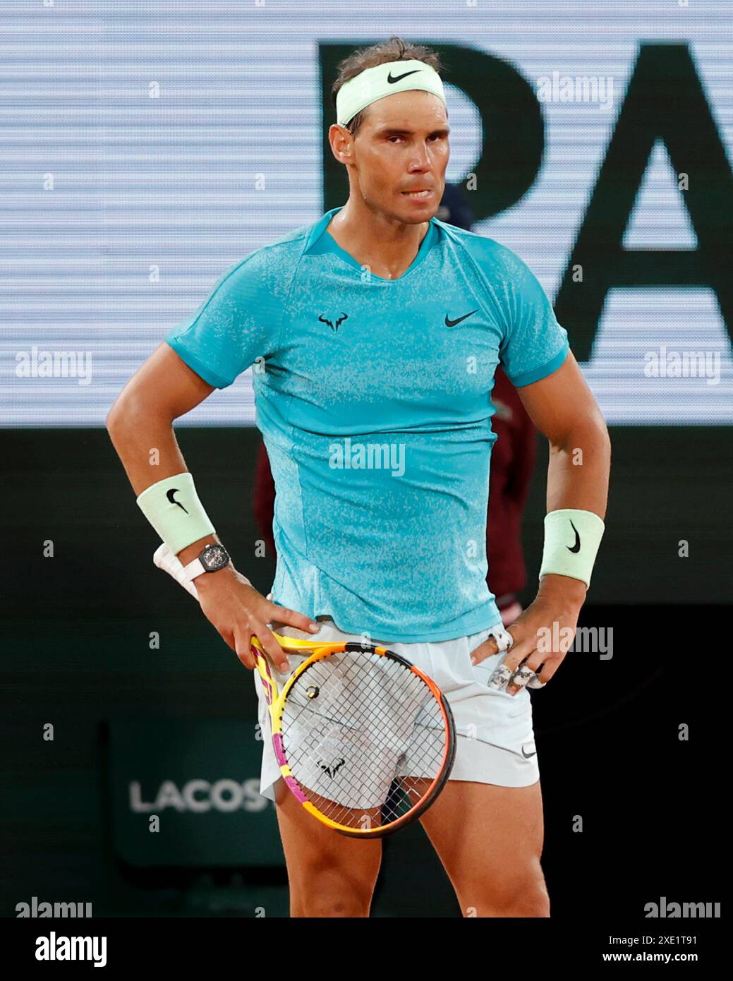 Professional sportsperson standing facial expression sport hi-res stock ...