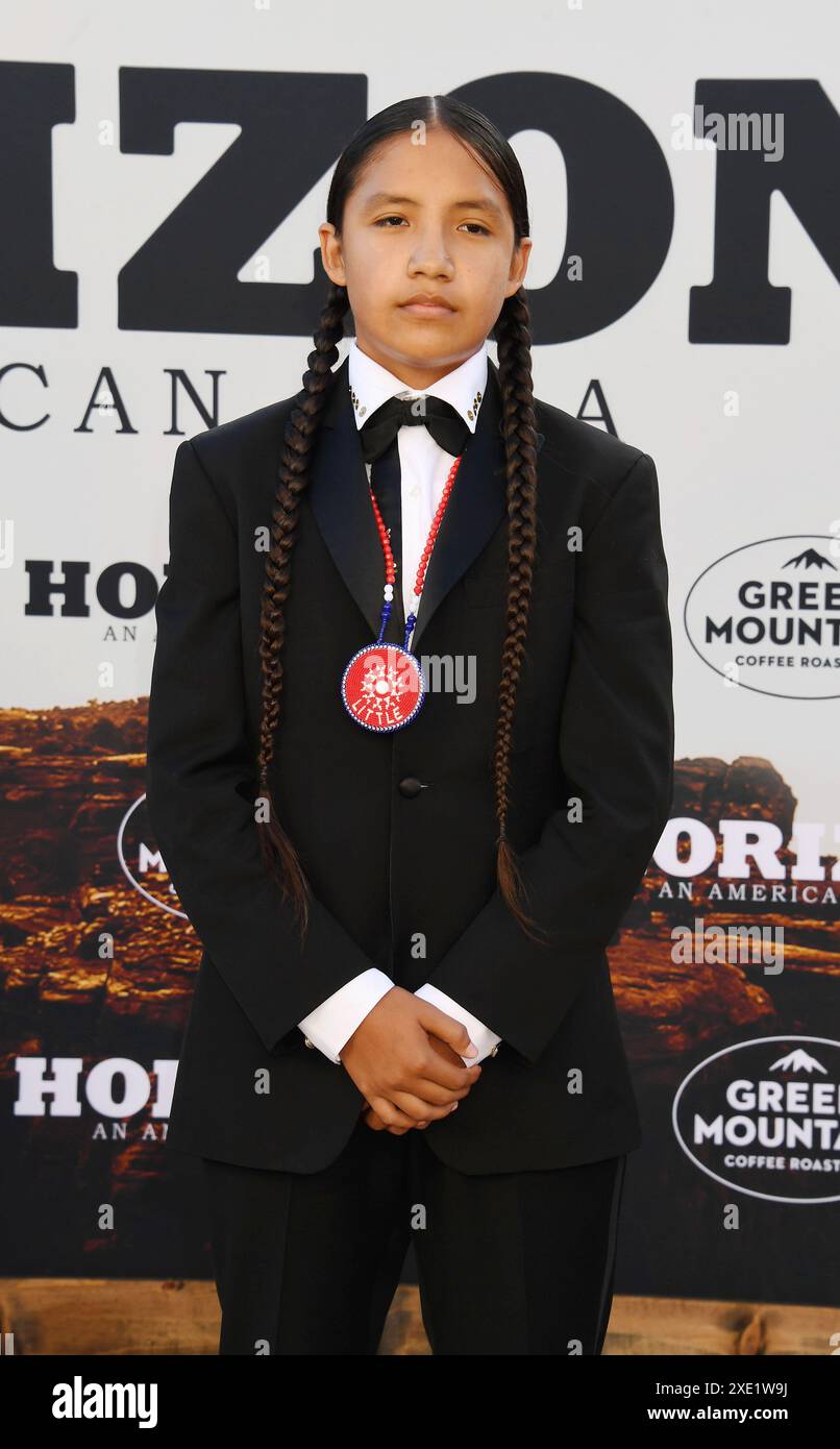 LOS ANGELES, CALIFORNIA - JUNE 24: Amos Jason Charging Cloud attends ...