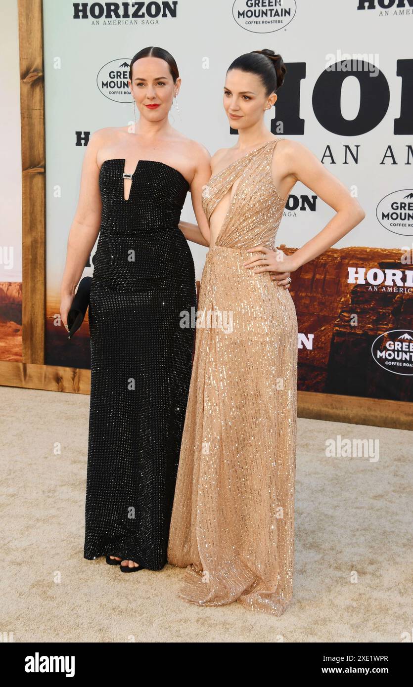 LOS ANGELES, CALIFORNIA - JUNE 24: (L-R) Jena Malone and Ella Hunt ...