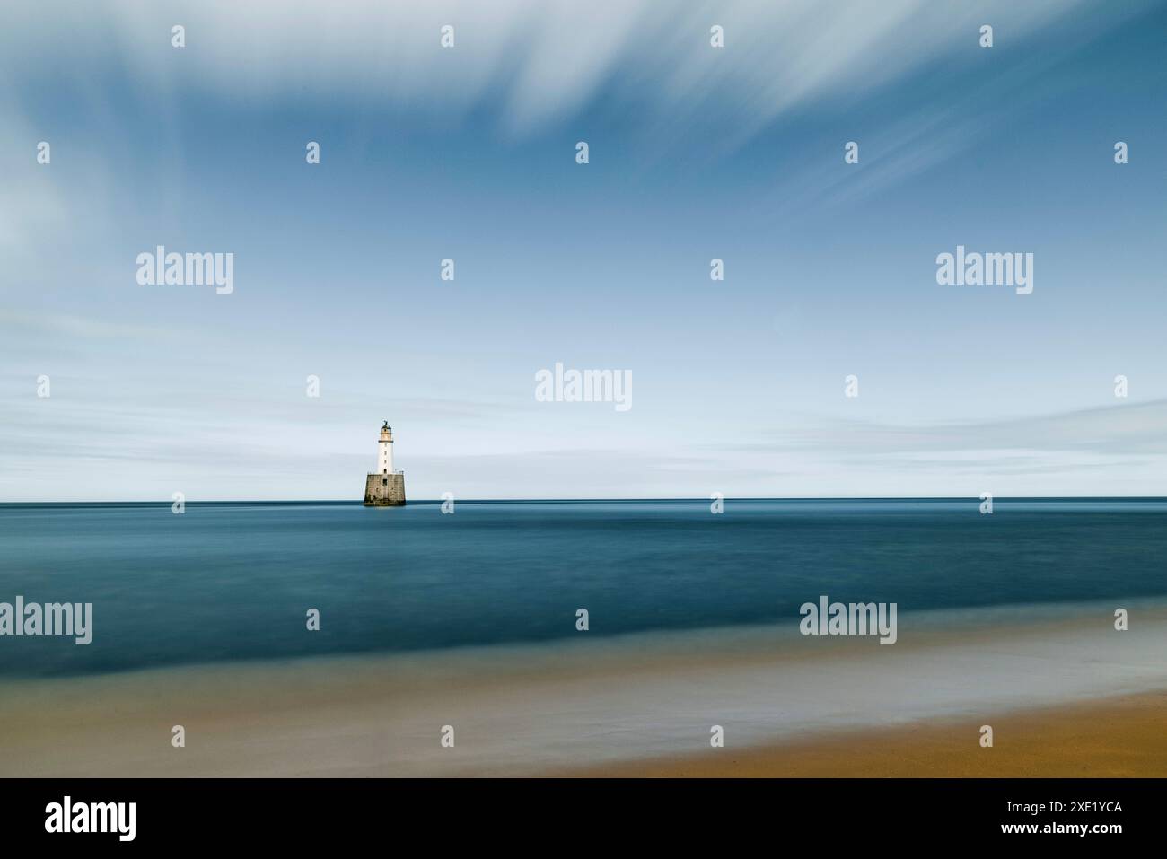 The Rattray Head Lighthouse stands sentinel over the treacherous ...