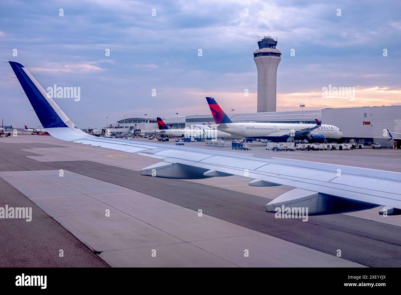 denver colrado airport structure scenes Stock Photo - Alamy
