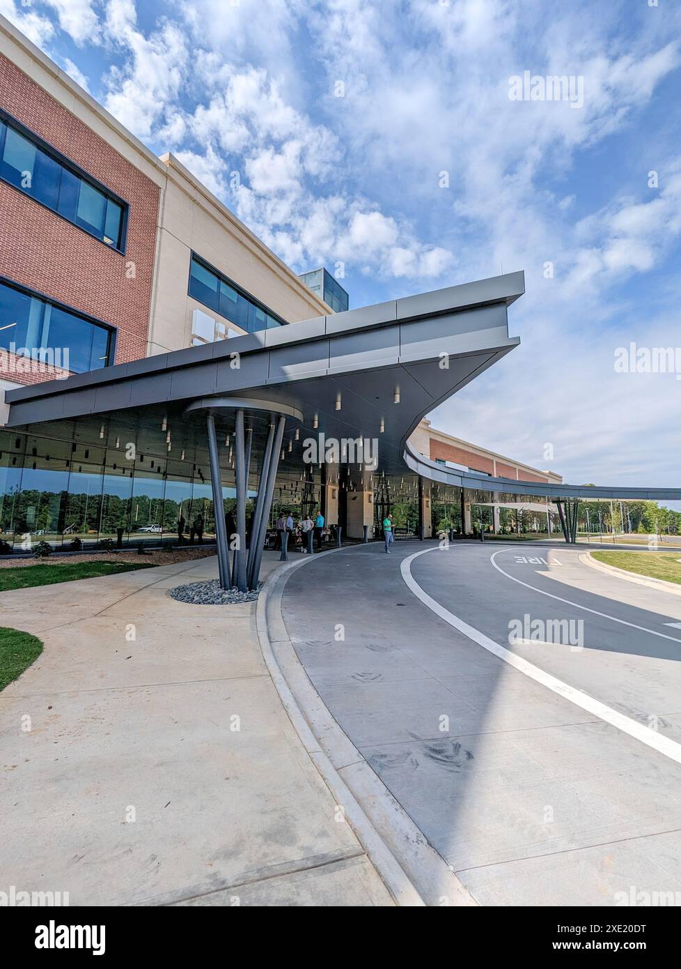 Modern brick architecture hi-res stock photography and images - Alamy