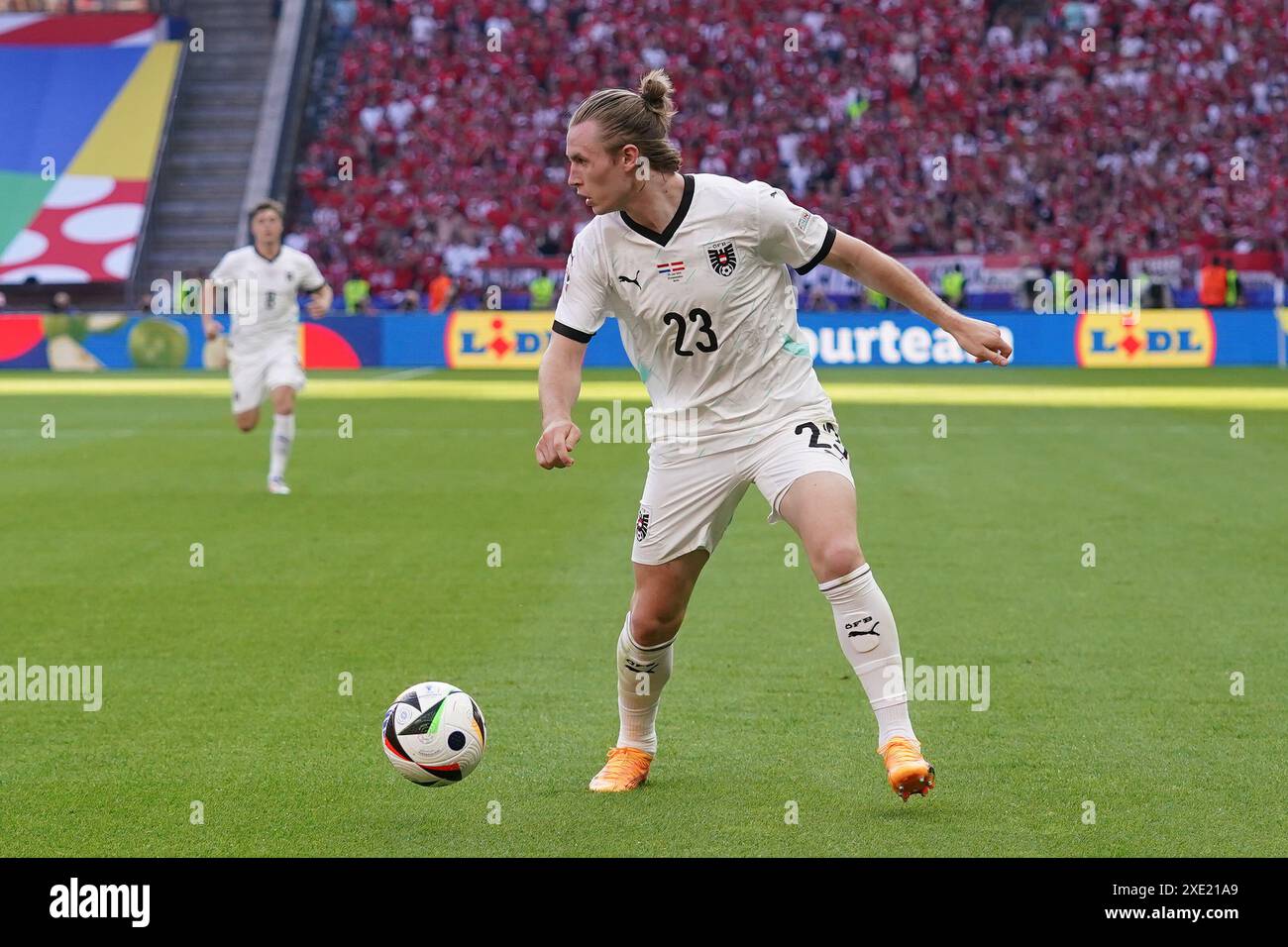 BERLIN, GERMANY - JUNE 25: Patrick Wimmer of Austria during the UEFA ...
