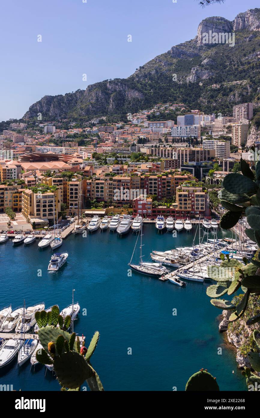 Monaco. Monte-Carlo. The city and the marina. Monte-Carlo is the ...