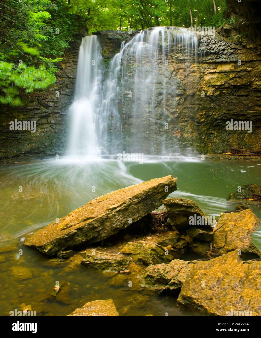 Hayden Run Falls Park, Columbus, Ohio Stock Photo - Alamy
