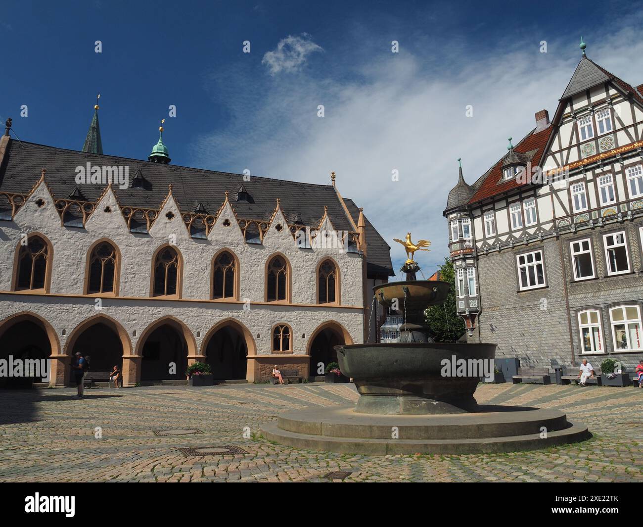 Fountain market square historic hi-res stock photography and images - Alamy