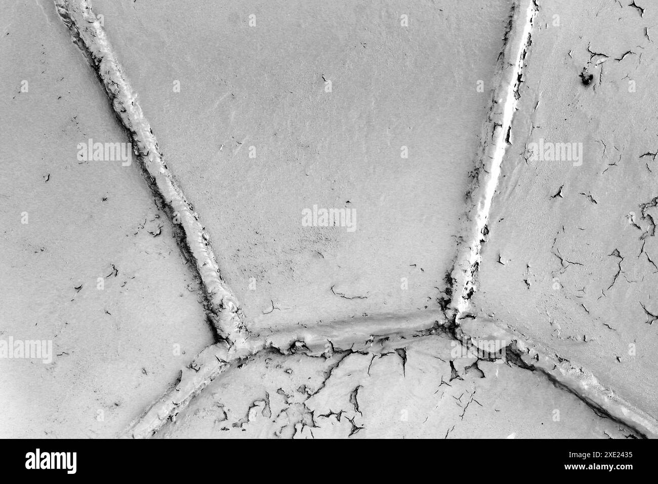 Gray metal surface with a weld seam. Welded stainless steel Stock Photo ...