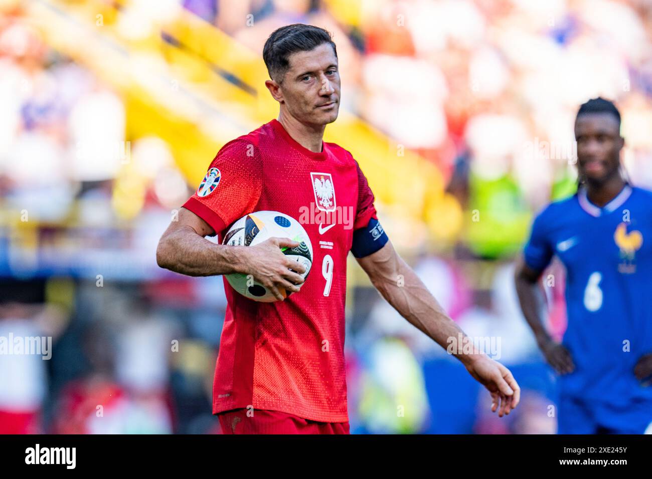 Tor zum 1:1 durch Elfmeter von Robert Lewandowski (Polen, #09 ...