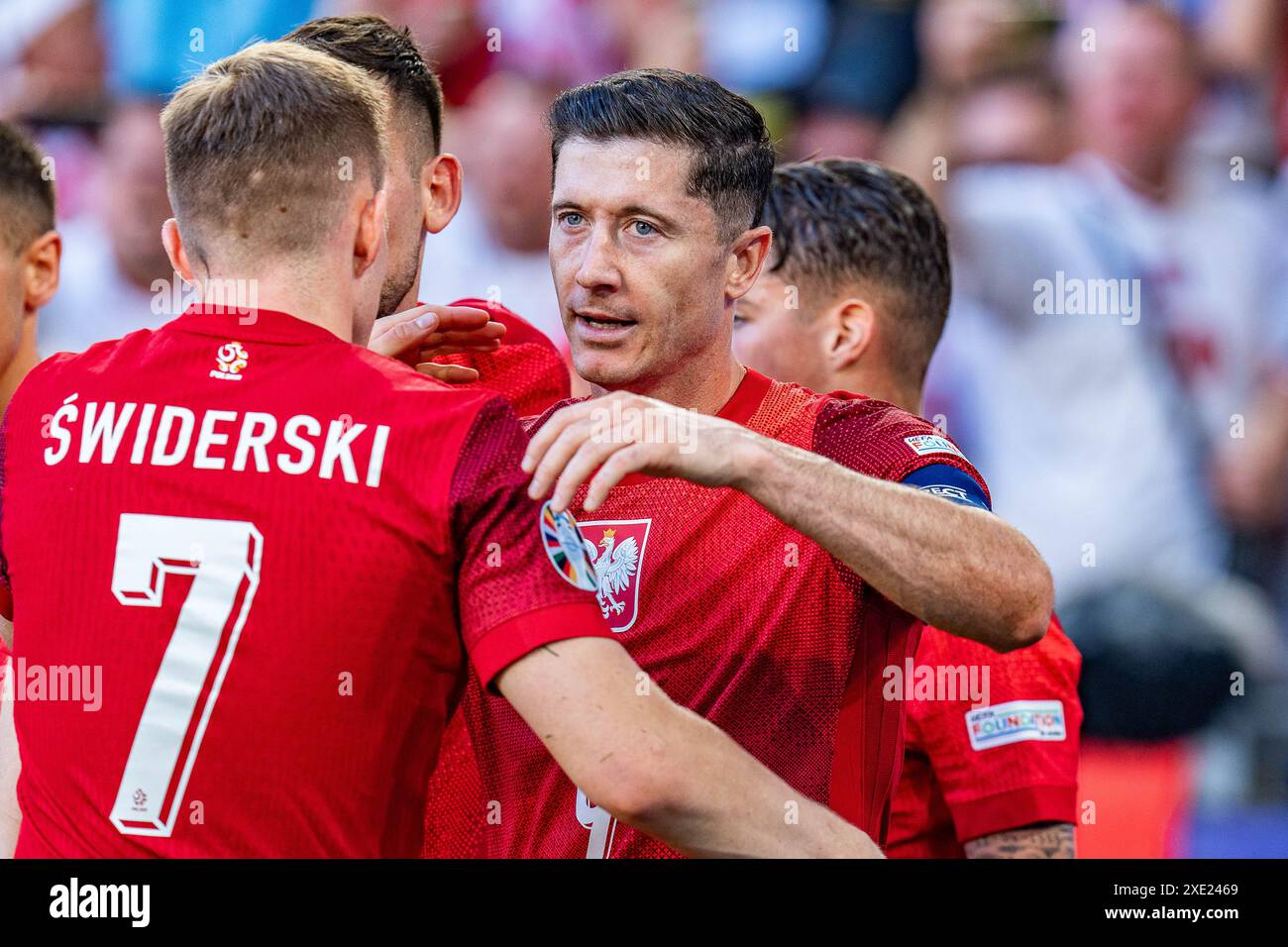 Tor zum 1:1 durch Elfmeter von Robert Lewandowski (Polen, #09 ...