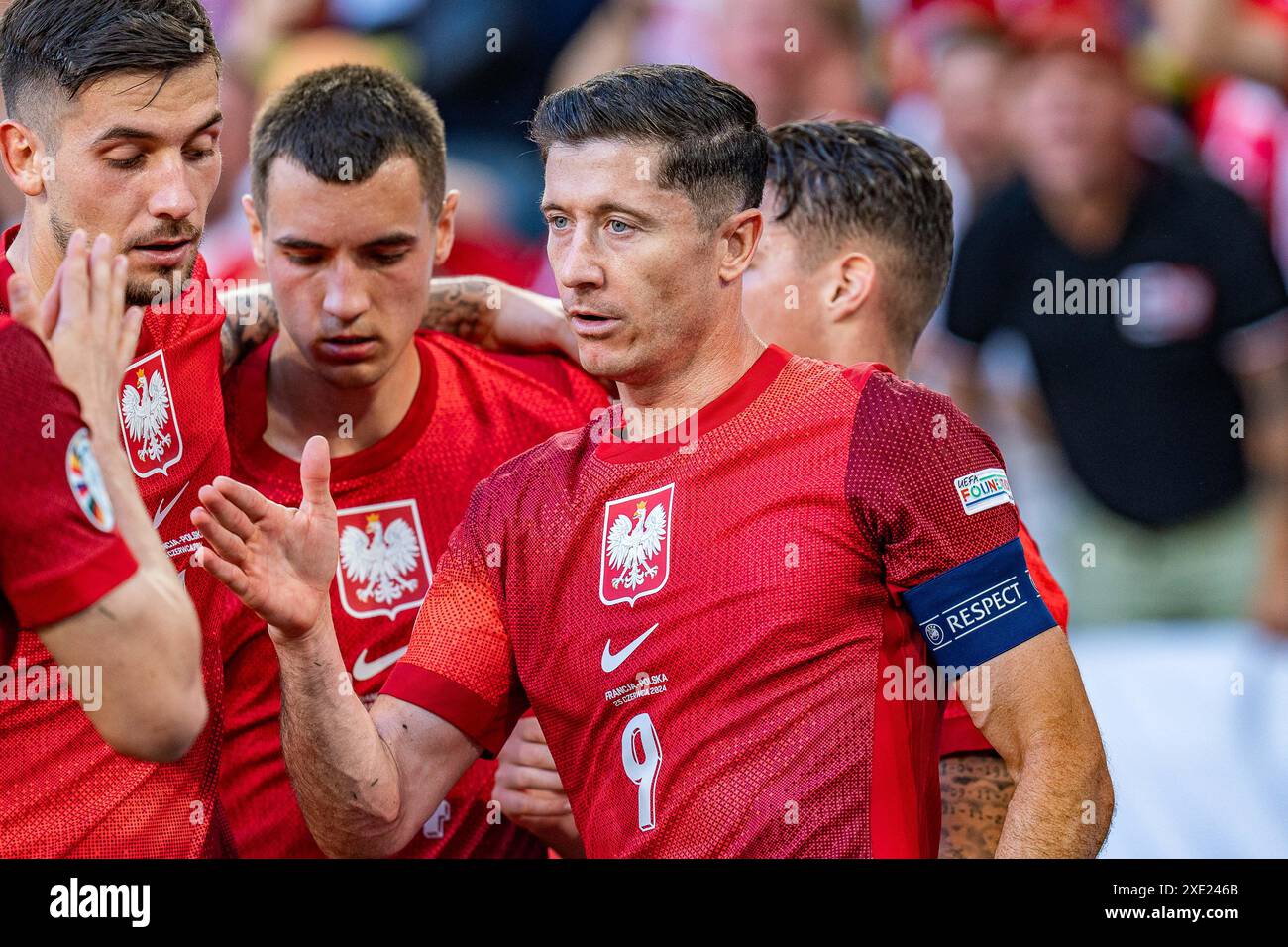 Tor zum 1:1 durch Elfmeter von Robert Lewandowski (Polen, #09 ...