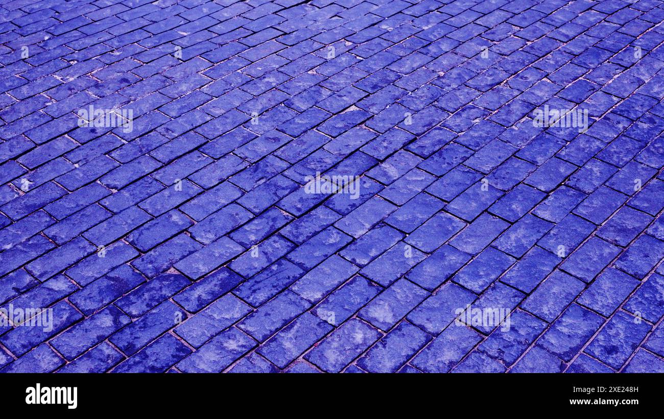 Road made of paving stones hi-res stock photography and images - Alamy