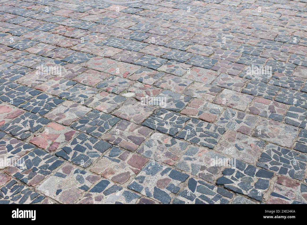 Cobbled paving full frame hi-res stock photography and images - Alamy