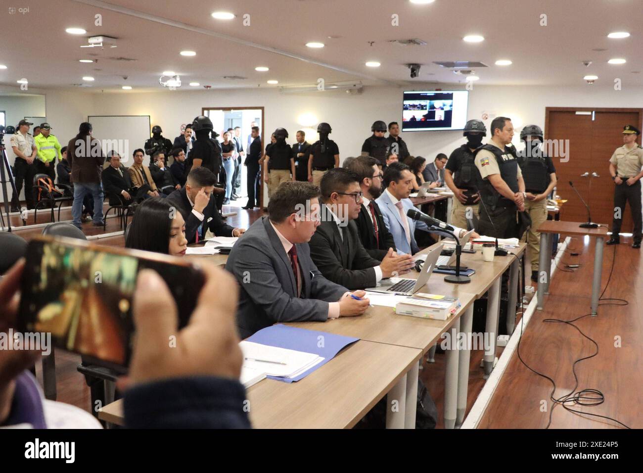 VILLAVICENCIO ASSASSINATION HEARING Quito, Tuesday, June 25, 2024 ...