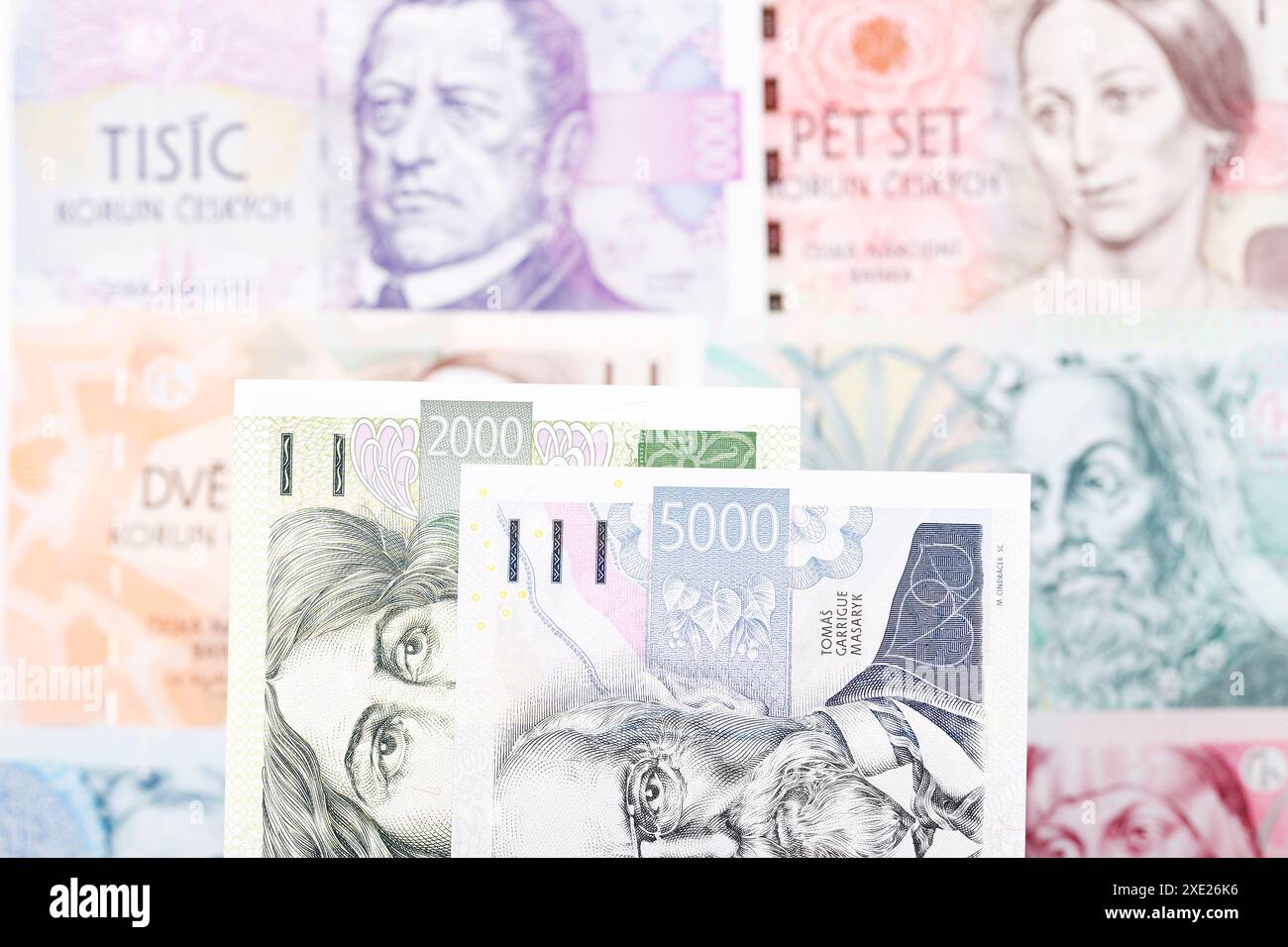 Czech money hi-res stock photography and images - Alamy