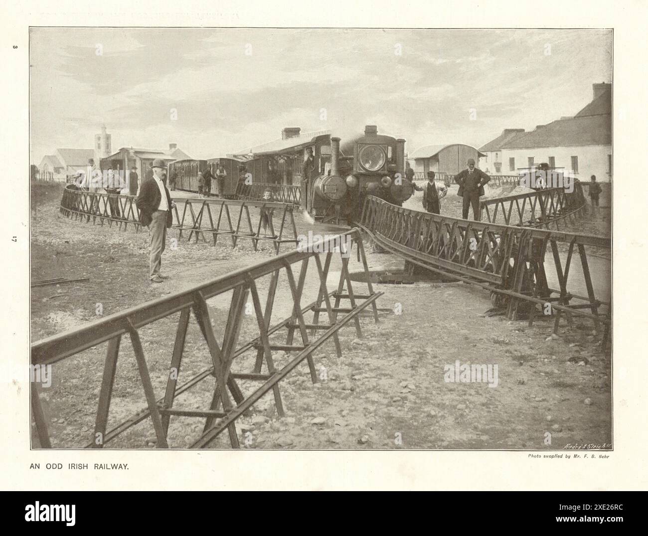 An odd Irish railway. The Listowel and Ballybunion Railway. Ireland ...