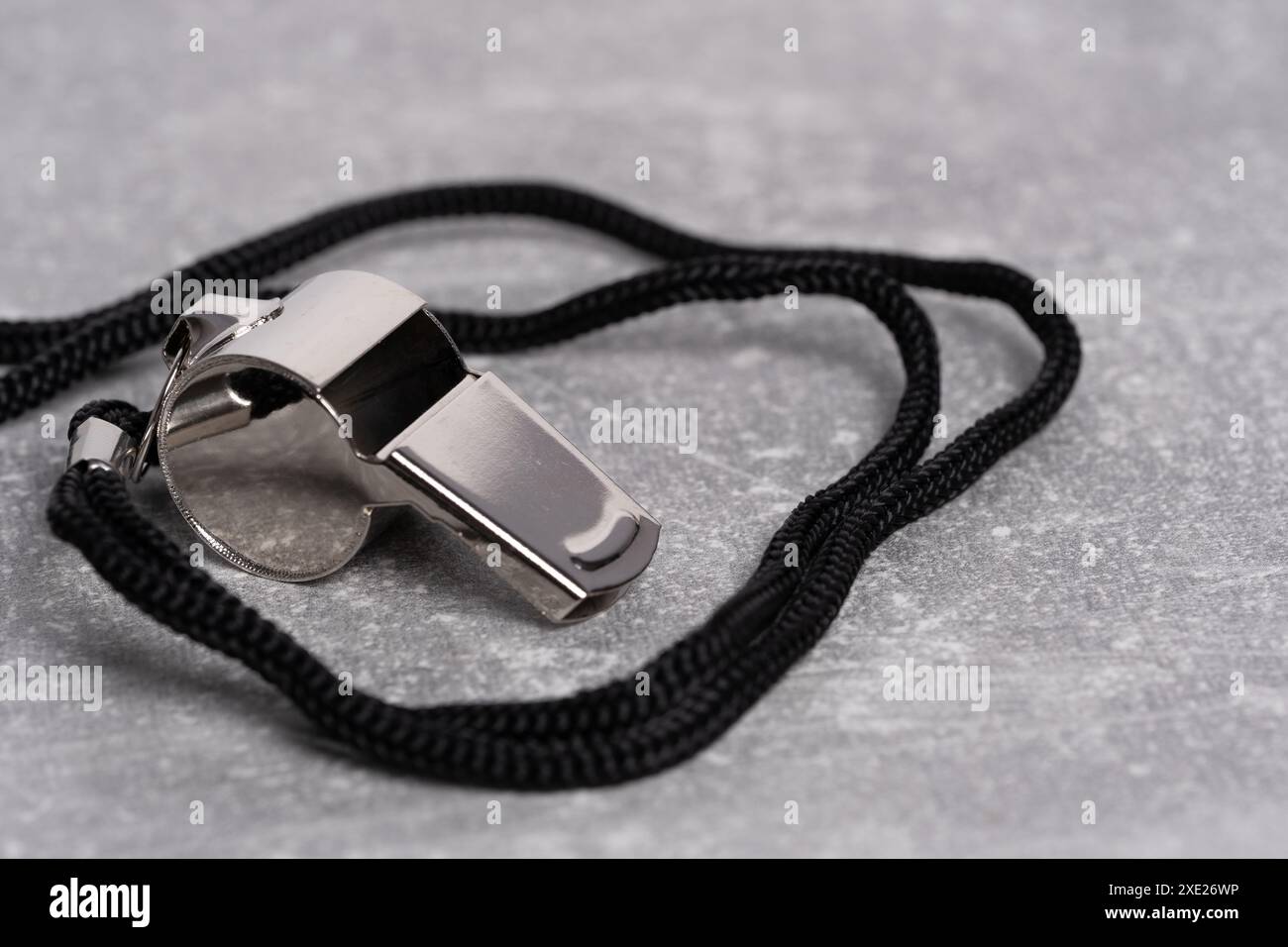 Referee's whistle hi-res stock photography and images - Alamy