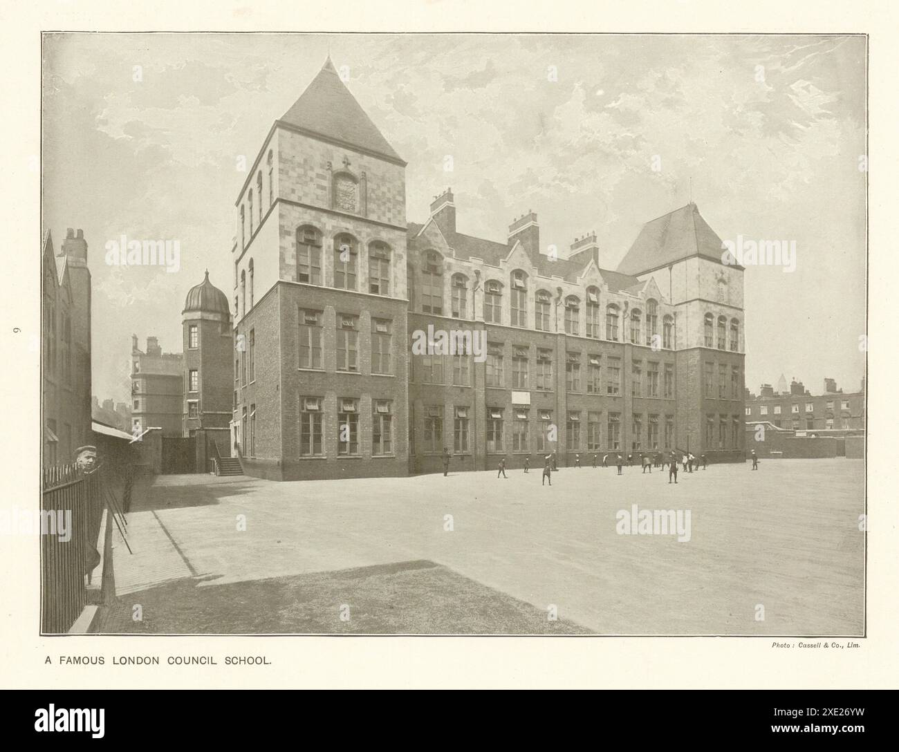 A famous London council school. Hugh Myddelton (or Middleton) School ...