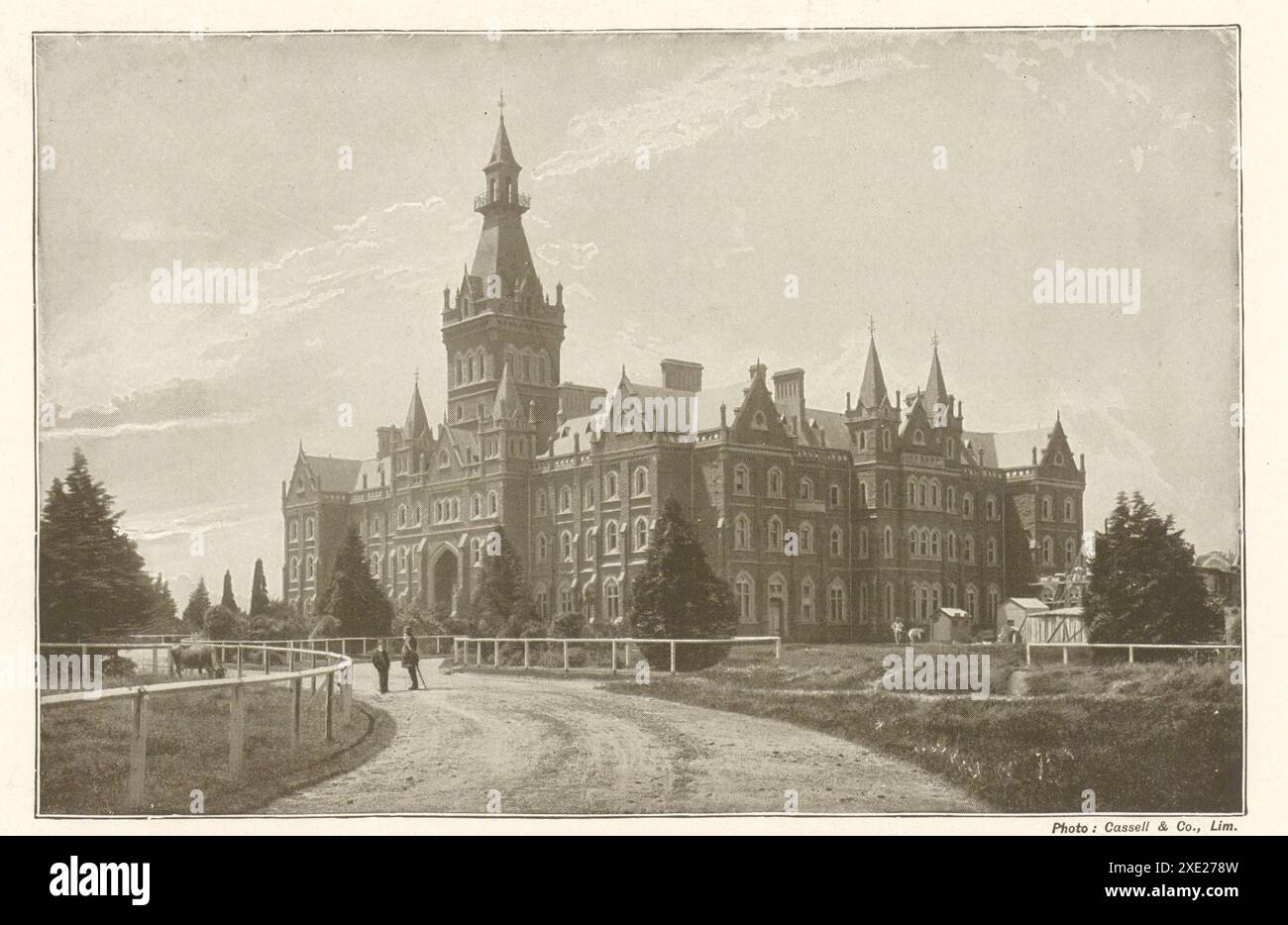The Ormond College, Melbourne. 1910 Stock Photo - Alamy