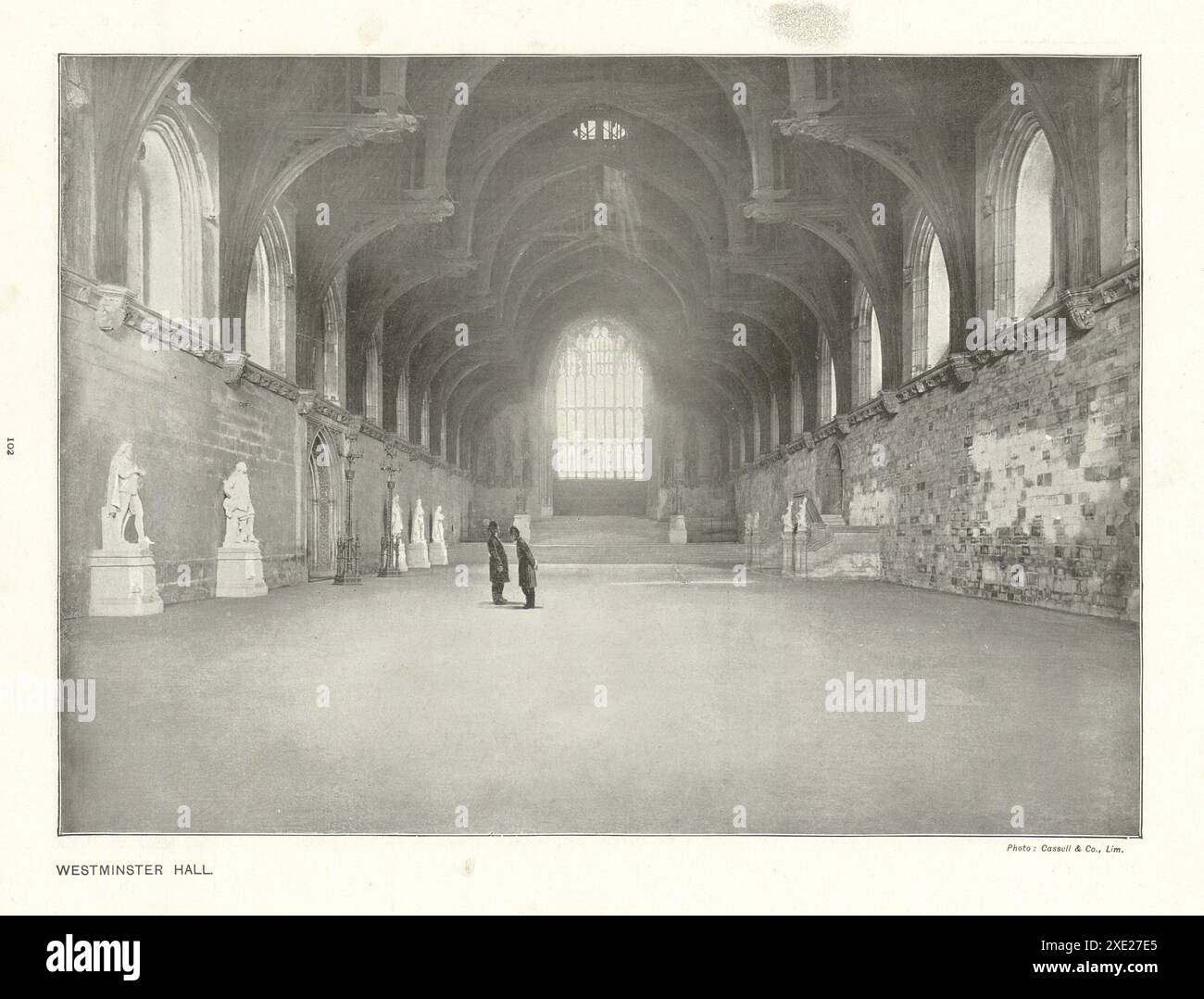 Westminster Hall. London. 1910 Stock Photo - Alamy