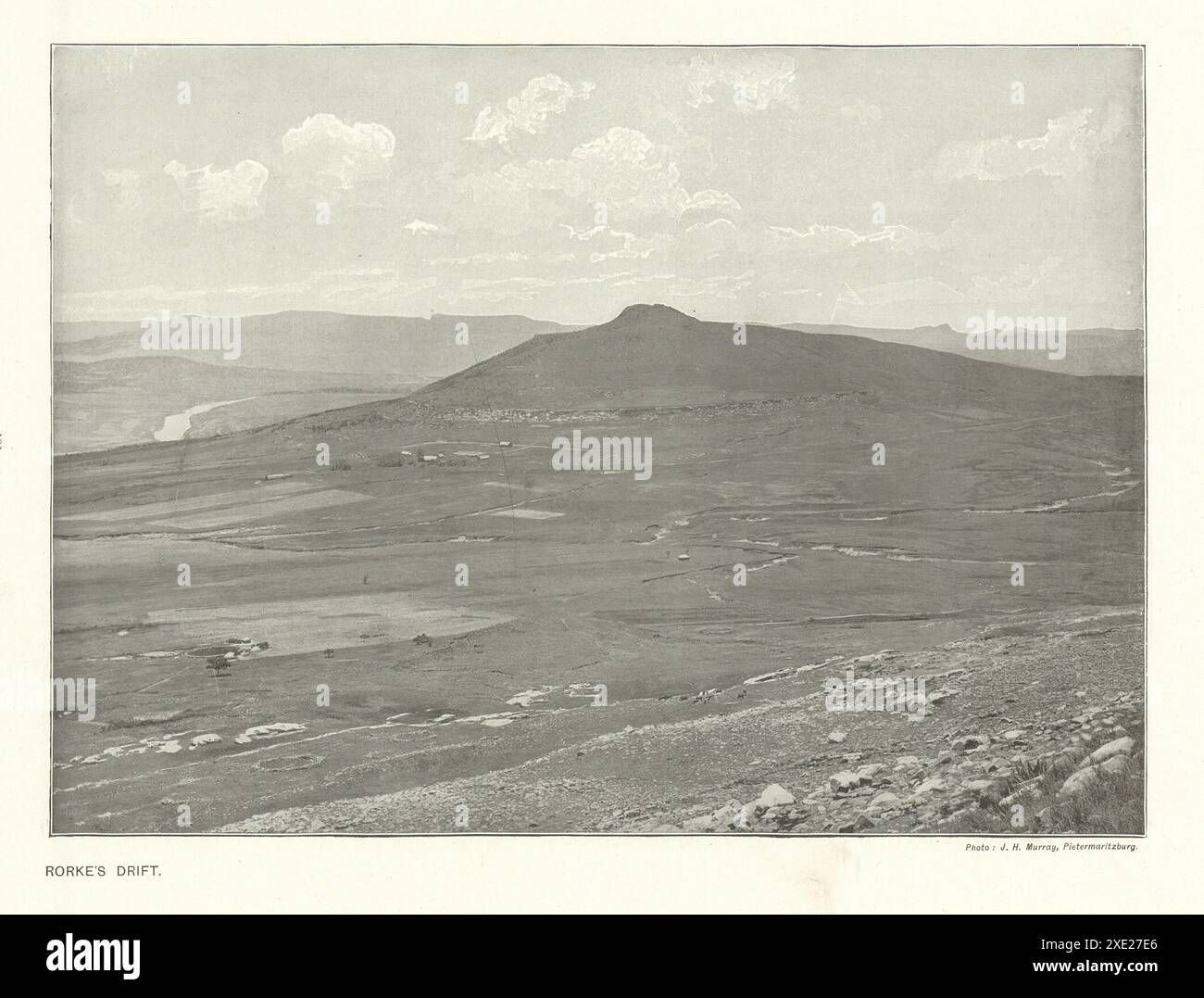 Rorke's Drift. South Africa. 1910 Stock Photo - Alamy