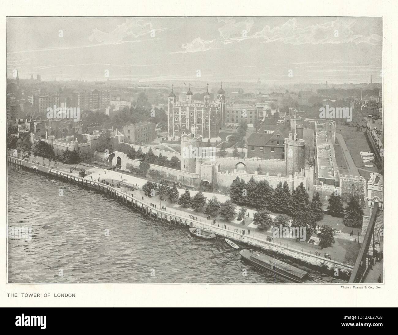 The Tower of London. 1910 Stock Photo - Alamy