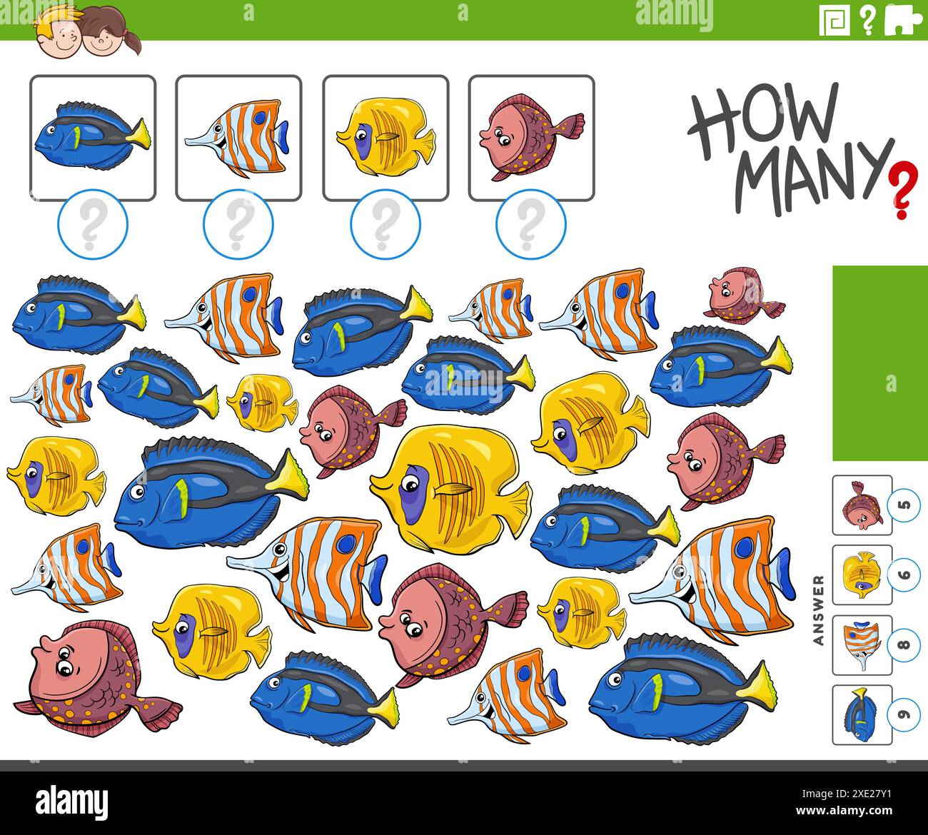 Counting fish hi-res stock photography and images - Alamy