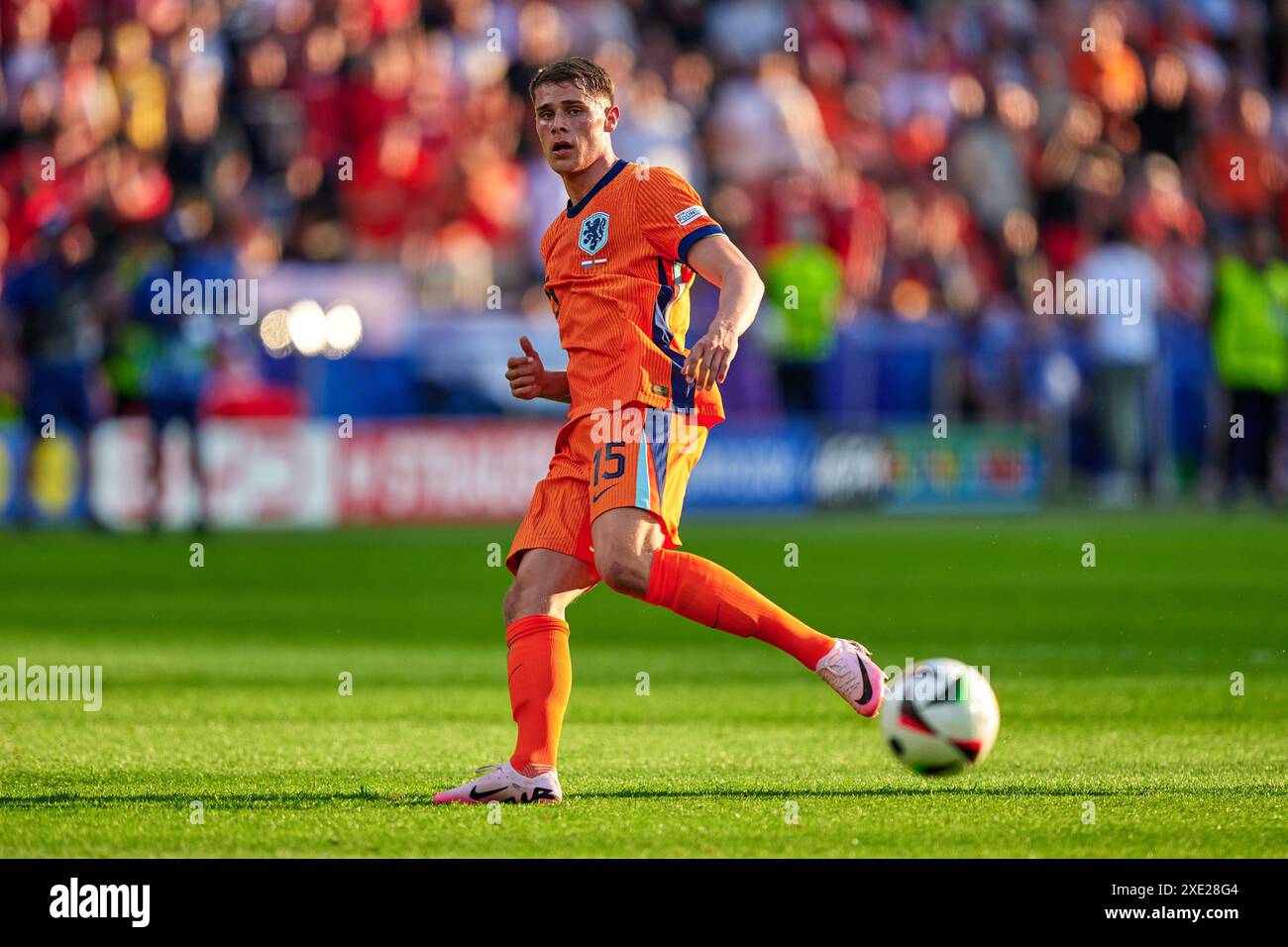 Micky van de Ven (Niederlande, #15), GER, UEFA Euro 2024, Fussball ...