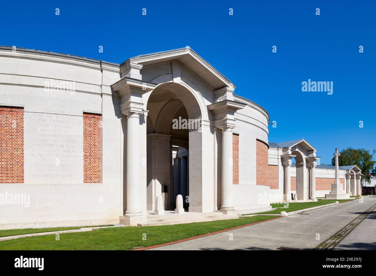 The Arras Memorial is a World War I memorial in France, located in the ...