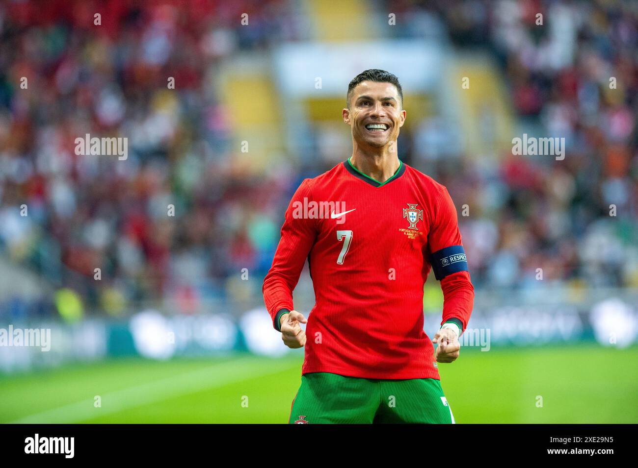 Cristiano Ronaldo celebration the goal Stock Photo - Alamy