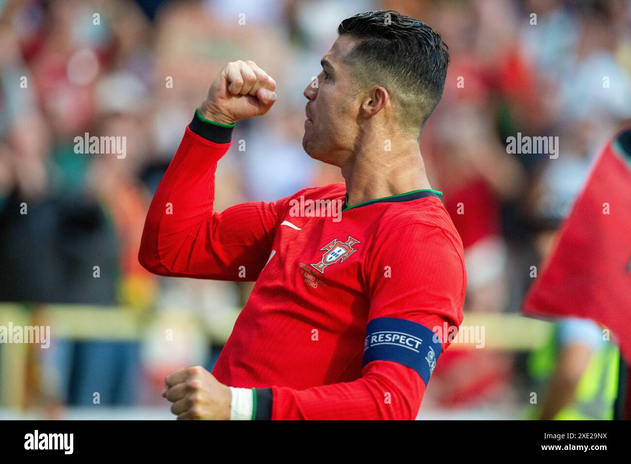Cristiano Ronaldo celebration the goal Stock Photo - Alamy