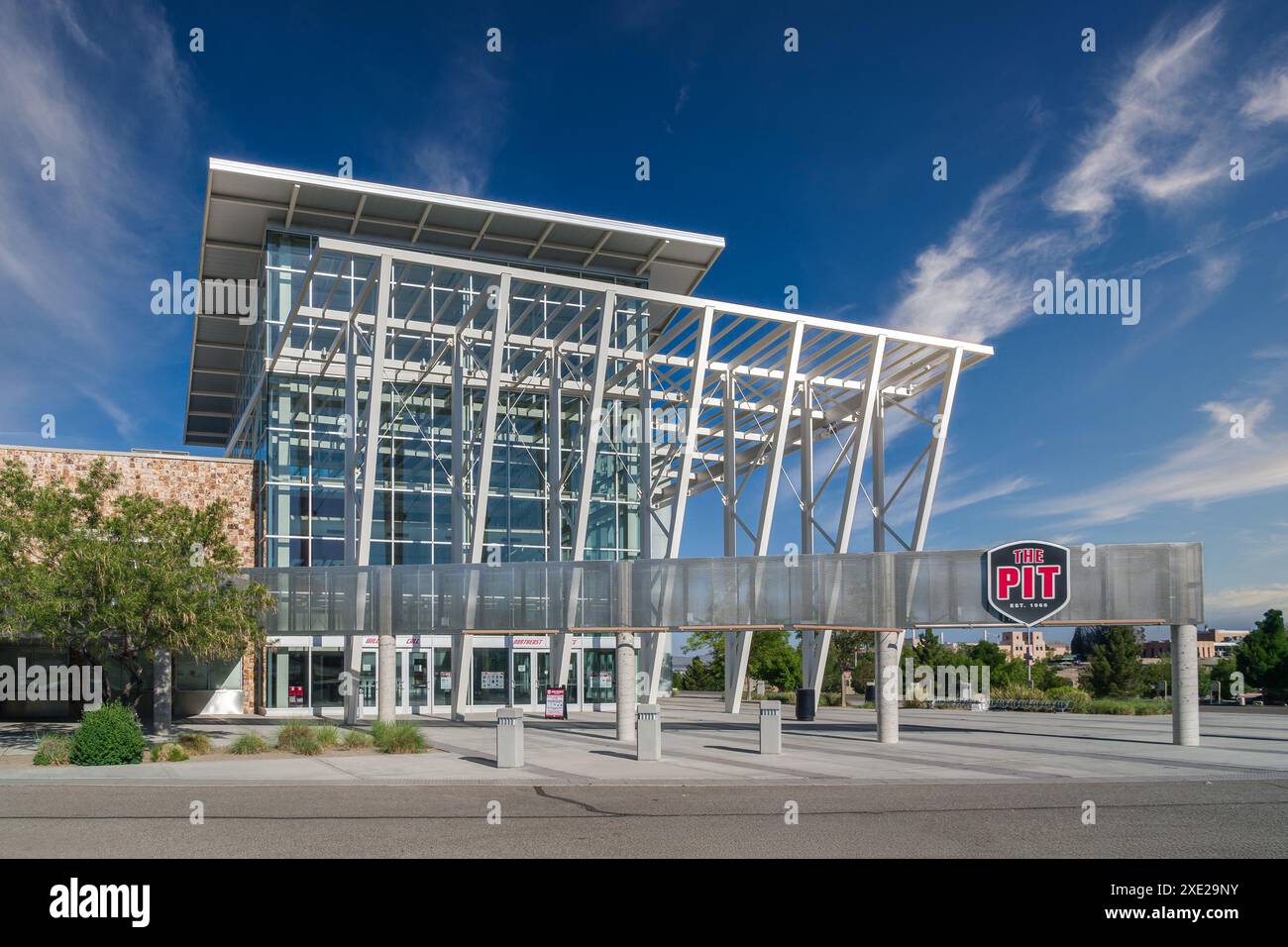 ALBUQUERQUE, NM, USA - MAY 19, 2024: The Pit stadium at the University ...