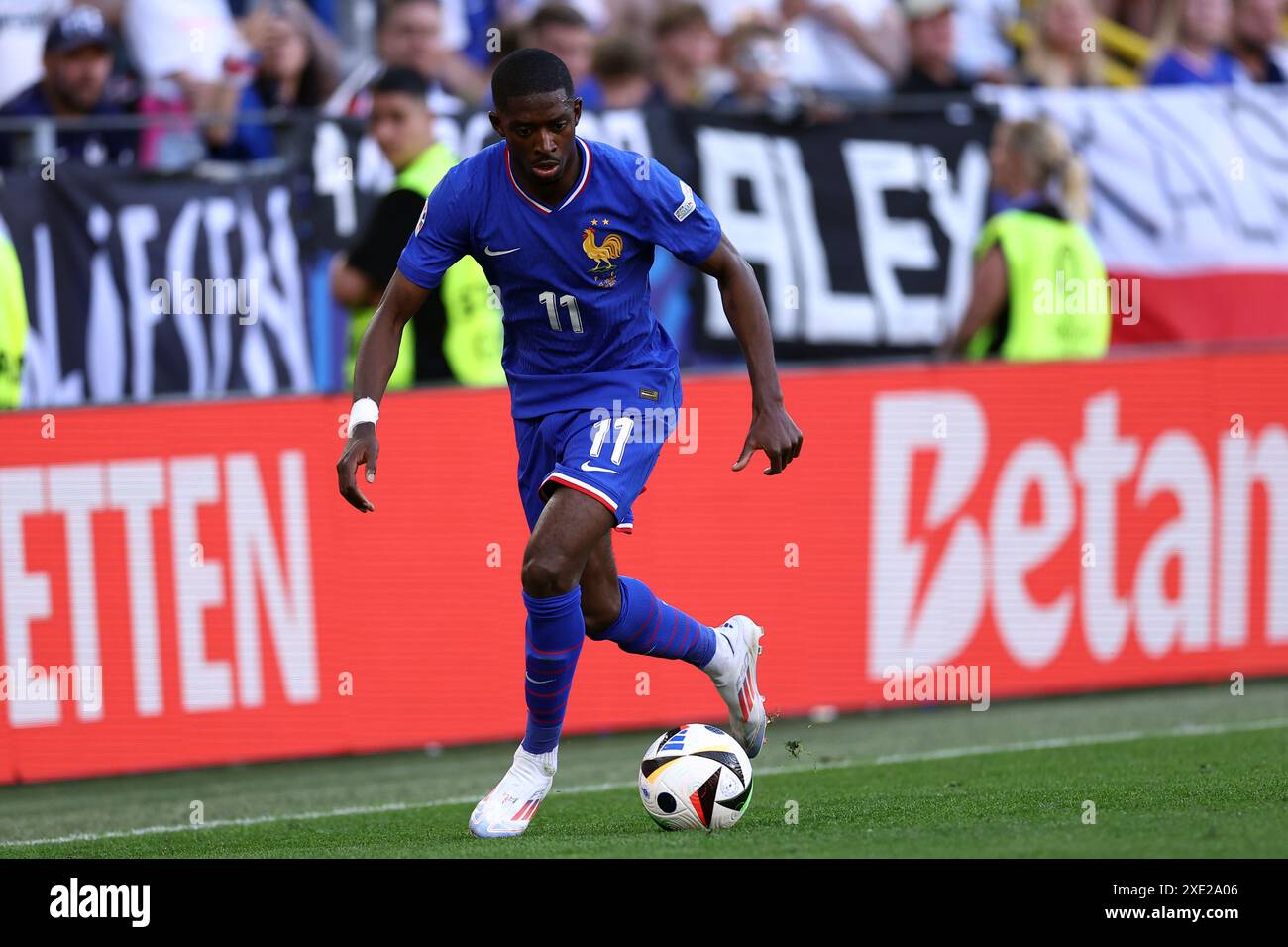 Dortmund, Germany. 25th June, 2024. Ousmane Dembele of France in action ...