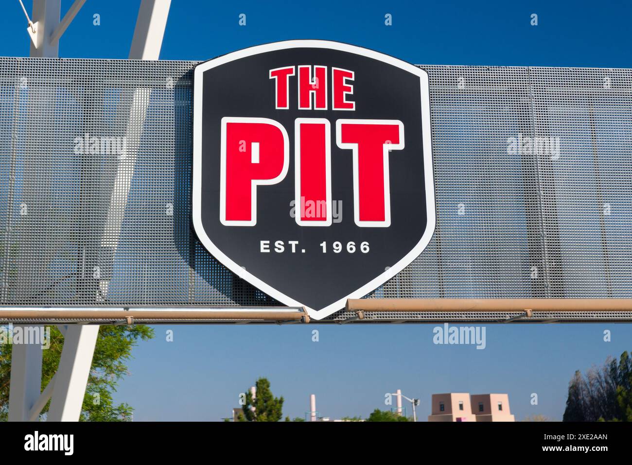 ALBUQUERQUE, NM, USA - MAY 19, 2024: The Pit stadium at the University ...