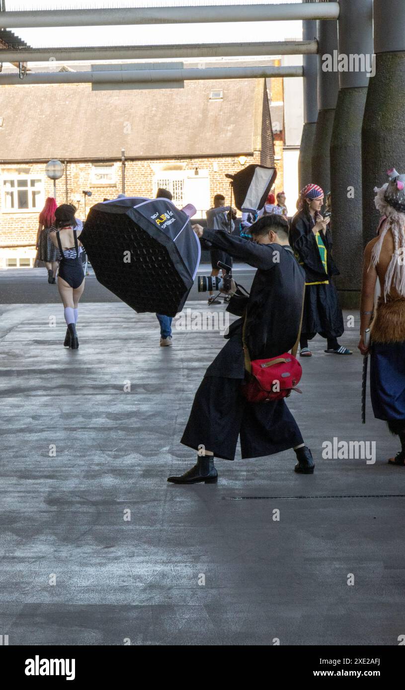 SunnyCon Anime convention at St James' park in Newcastle upon Tyne ...