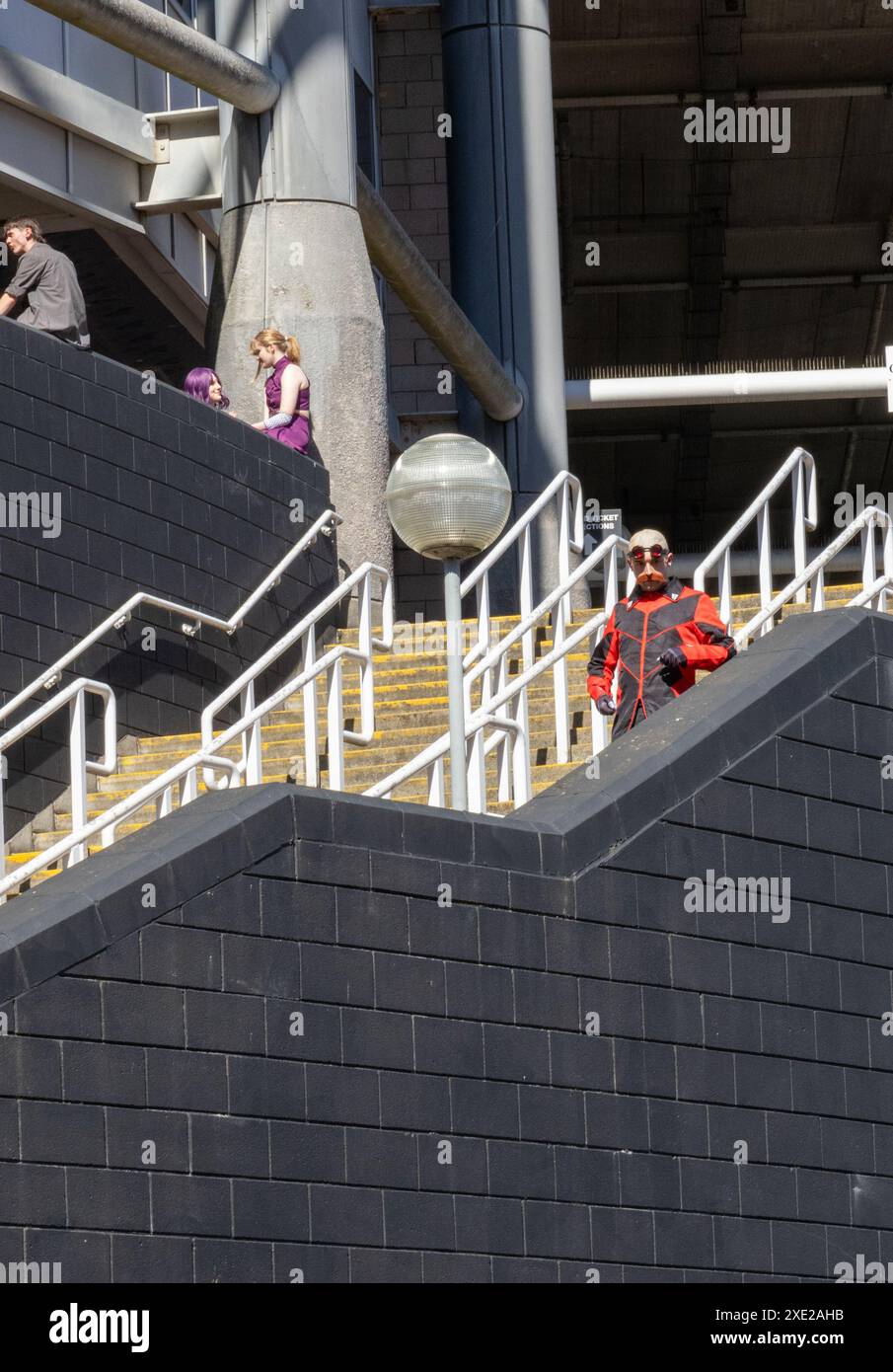 SunnyCon Anime convention at St James' park in Newcastle upon Tyne ...
