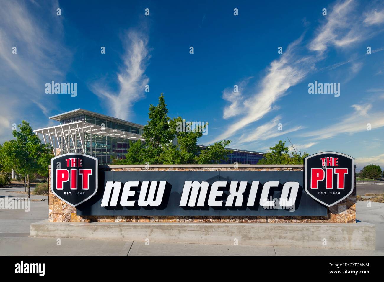 ALBUQUERQUE, NM, USA - MAY 19, 2024: The Pit stadium at the University ...