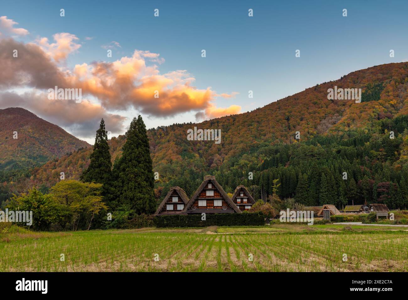 Shirakawago village Gifu Japan, Historical Japanese traditional Gassho ...
