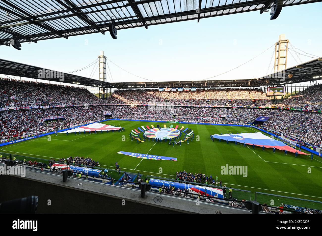 Cologne, Germany. June 25, 2024.Overview of the stadium during the UEFA ...