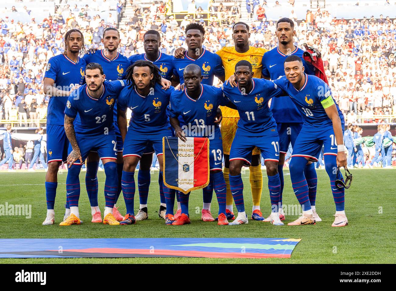 Teamfoto Frankreich Mannschaftsfoto France Frankreich Vs Polen Herren Teamfoto Frankreich Mannschaftsfoto France Frankreich Vs Polen Herren