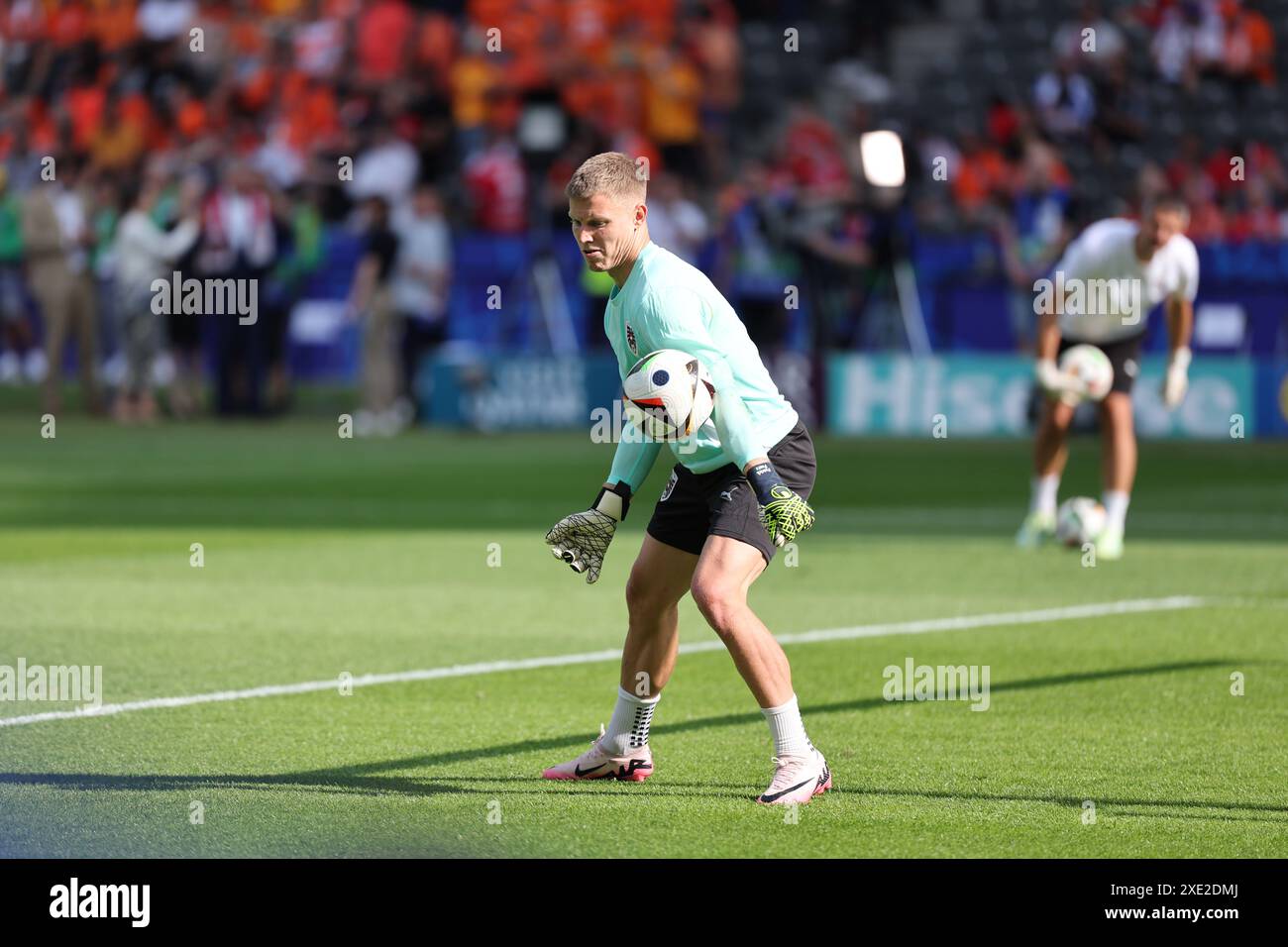 Berlin, Germany, 25, June, 2024. Patrick Pentz during the match between ...