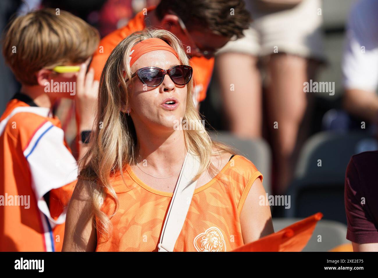 BERLIN, GERMANY - JUNE 25: Netherlands fan during the UEFA EURO 2024 ...
