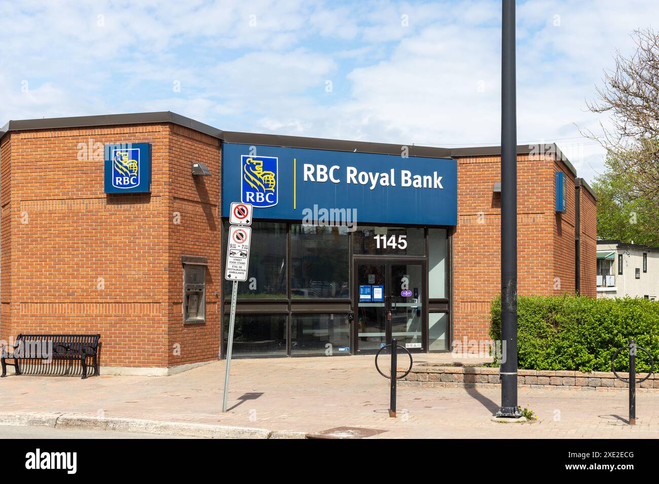 Ottawa, Canada - May 11, 2024: RBC building , Royal Bank of Canada ...