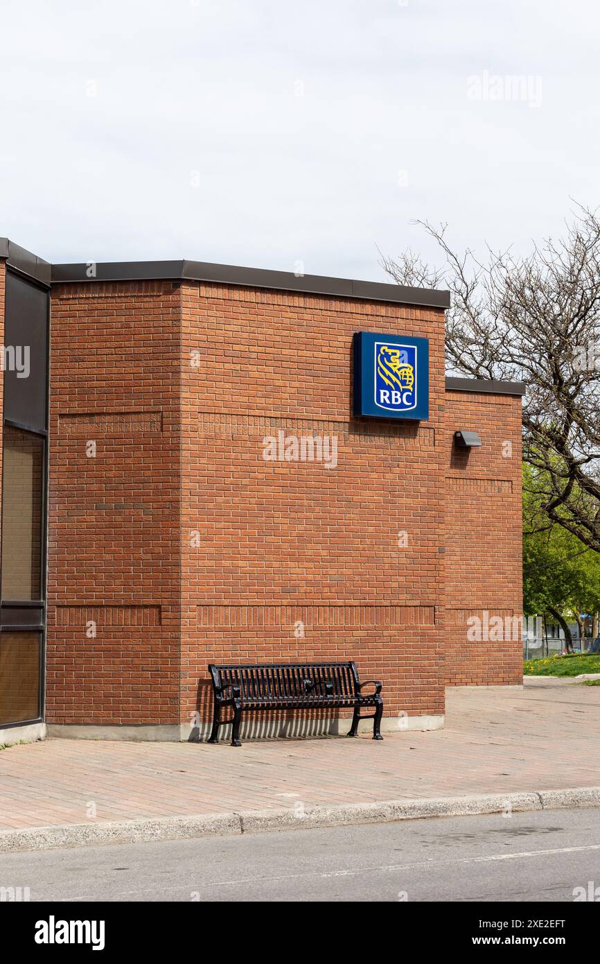 Ottawa, Canada - May 11, 2024: RBC building , Royal Bank of Canada ...