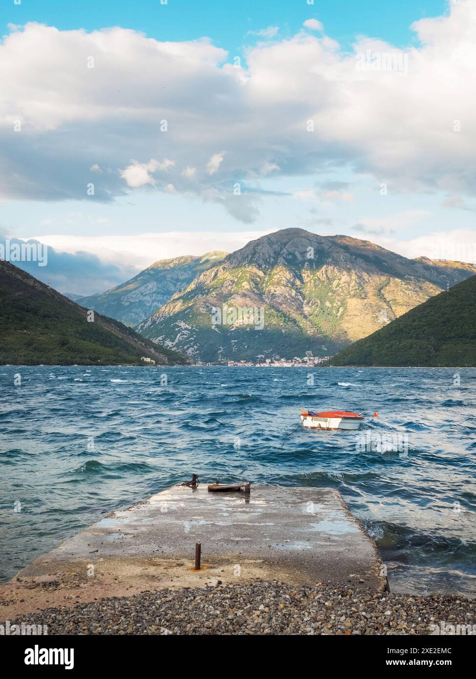 Perast island gospa montenegro hi-res stock photography and images - Alamy