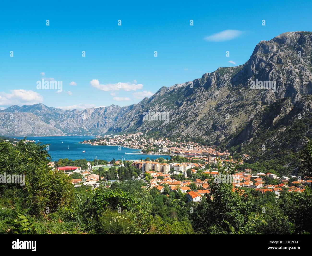 Kotor bay montenegro summer season hi-res stock photography and images ...