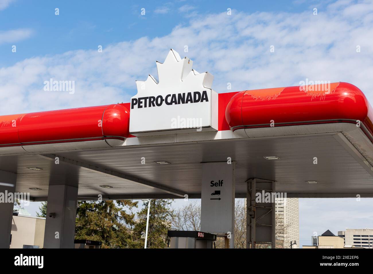 Ottawa, Canada - May 11, 2024: Petro Canada gas station Stock Photo - Alamy