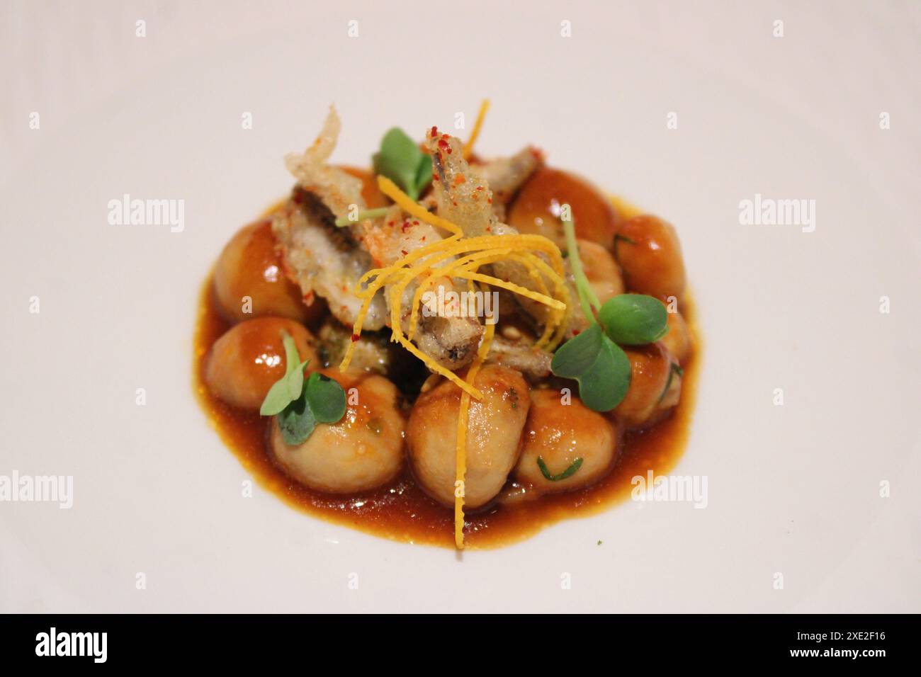 Michelin star dish Stock Photo - Alamy