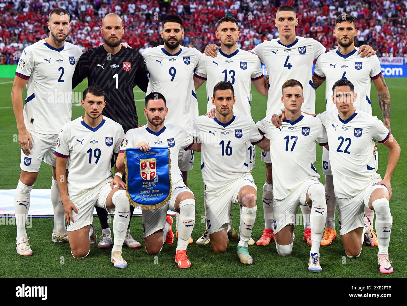 Munich, Germany. 25th June, 2024. Soccer, UEFA Euro 2024, European ...