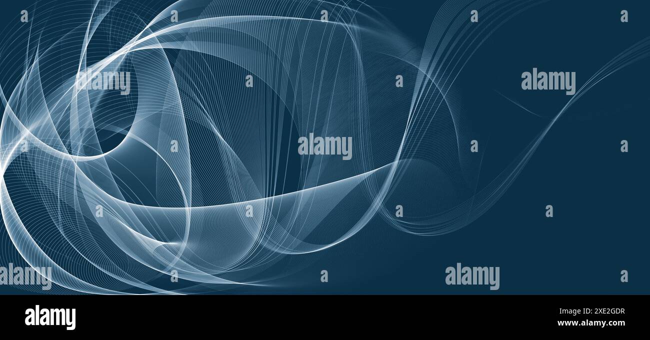 Linescape, abstract background design, lines and waves in motion, neon ...