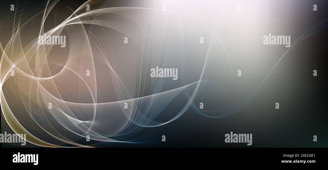 Linescape, abstract background design, lines and waves in motion, neon ...